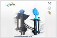 China Vertical Construction , Less Installation Space Rubber Lined Slurry Sump Pump for sale