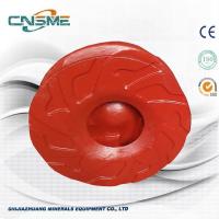 China Red Centrifugal Pump Parts War - Man Pump Red Impeller In Closed Type With 6 Vanes for sale