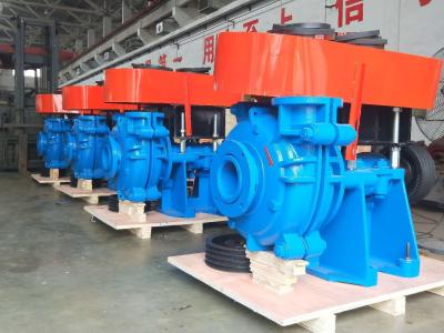 China 6 / 4 E  Heavy Duty Slurry Pump with High Chrome Alloy Wet End Spare Parts for sale