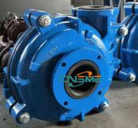 China Rubber Lined Slurry Pumps 6 / 4  with Interchangeable Wet End Spare Parts for sale