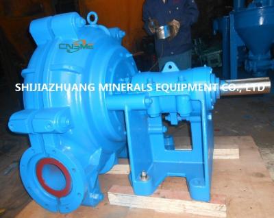 China Heavy Duty Slurry Pump 8 / 6 E Designed for Coal Mining Abrasive Tailings for sale
