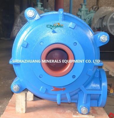 China High Chrome Alloy Heavy Duty Slurry Pump used for Arasive and Sharp Solids Mixture for sale