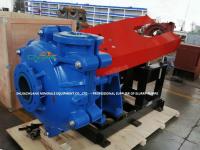 China Heavy Duty Hard Metal Lining Slurry Pumps with Zinc Coated Bolts for sale