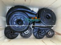China High Efficiency Rubber Impellers And Rubber Liners For 3 / 2 C R Rubber Lined Slurry Pumps for sale