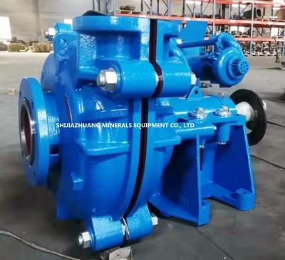 China White Iron Metal Lined A05 Bare Shaft Centrifugal Slurry Pump Sh100d Interchangeable for sale