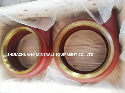China Centrifugal Slurry Pump Spare Parts Wet End Liner Front And Back Volute Liner for sale