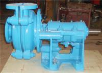 China 3 / 2C - R Open Impeller Corrosion Resistant Rubber Heavy duty Centrifugal Slurry Pumps for sale