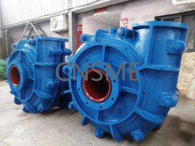 China 10 Inch Metal Lined Centrifugal Slurry Pump For Mining Tailings for sale