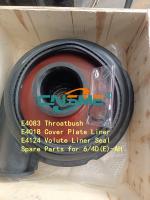 China Throatbush E4083 Slurry Pump Parts Cover Plate Liner E4018 E4124 EAC for sale
