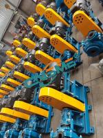 China Rubber Lined Metal Lined Heavy Duty Slurry Pumps Driven By Electric Motors for sale