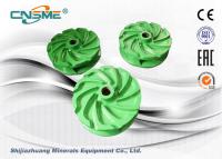 China 6 Inch Metal Lined Slurry Pump Parts Centrifugal High Chrome Alloy Impeller F6147 for sale