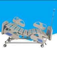 China Electric ICU Hospital Bed 5 Functions 220kg Load Capacity with ABS Side Rails for sale