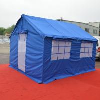 China Emergency Hospital Tent 30 Sqm UV Resistant Blue Army Medical Shelter for sale
