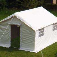China UV Protection Survival Tube Tent Mobile Cabin Emergency Pop Up Tent 6m Span Width for sale