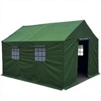 China Virus Isolation Emergency Shelter Tent 3x3m Green Military Disaster Relief Medical Tent for sale
