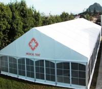 China Portable Inflatable Hospital Emergency Tent 6m-15m Span Custom Color for sale