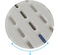 China High Performance Manual Hospital Bed Practical Steel Powder Coated Bed Frame for sale