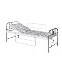 China Incline Two Crank Hospital Patient Bed 2080x960x500mm Aluminum Alloy Side Rails 220kg Load for sale