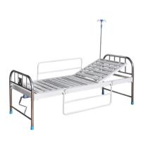 China Incline Two Crank Hospital Patient Bed 2080x960x500mm Aluminum Alloy Side Rails 220kg Load for sale