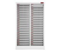 China A4 Medical Record Filing Cabinet 40 Lockable Divisions Hospital Case Storage for sale