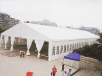 China Customized Outdoor Giant Clinic Tent 6.8m Ridge Waterproof Event Shelter for sale