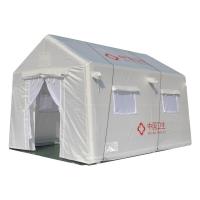 China Waterproof Large Temporary Hospital Tent Steel Structure Peak Roof 30x50ft for sale