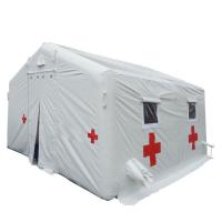 China Large Temporary Hospital Tent Prefabricated House UV Inhibitor 30x50ft Steel Frame for sale