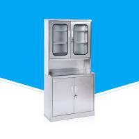 China Stainless Steel Hospital Storage Cabinet 900x500/275x1800mm Medical Treatment Cabinet for sale