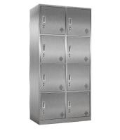 China 8 Door Stainless Steel Medicine Display Cabinet H1800 W900 D400mm Key Lock Big Capacity for sale