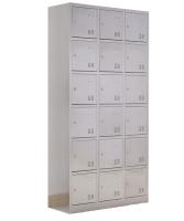 China 18 Door Steel Locker H1800xW900xD350mm Student Closet Storage Cabinet for sale