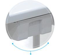 China White ABS Hospital Medicine Trolley Low Noise Delivery Trolley 540x365x830mm for sale