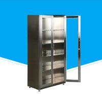 China Stainless Steel Medicine Display Cabinet 900x400x1800mm Hospital Storage Cupboard with Lock for sale