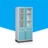 China Hospital Medicine Display Cabinet H1800xW850xD390mm Cold Rolled Steel ISO13485 CE for sale