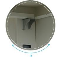 China Hospital Medicine Display Cabinet H1800xW850xD390mm Cold Rolled Steel ISO13485 CE for sale