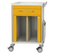 China Powder Coated Medical Record Cabinet Stainless Steel Hospital Filing Storage 10 Year Warranty for sale