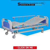 China Double Shake Nursing Electric Hospital Bed High Durability Movable 2 Functions for sale