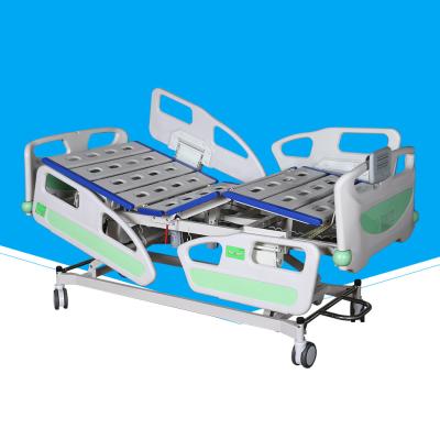 China Five Functions Electric ICU Hospital Bed 480-760mm Height Adjustable Medical Bed for sale