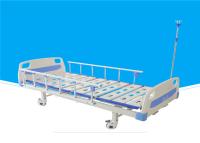 China 2080x900x500mm Hospital Patient Bed with PU Mattress 150kg Load Capacity CE ISO for sale