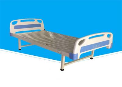 China Steel Powder Coated Flat Hospital Bed 2080x900x500mm 150kg Load Capacity for sale