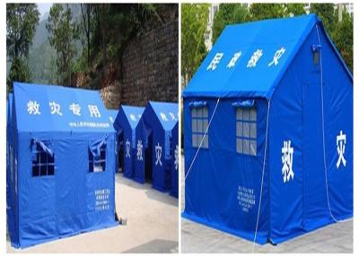 China Waterproof Emergency Tube Tent 10x10ft with Window Door for Medical Relief for sale