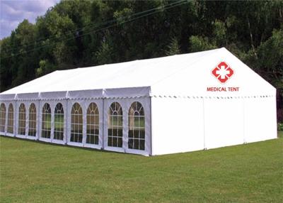 China Large Temporary Hospital Tent 30x50x20 Ft Steel Frame Easy Set Event Shelter for sale