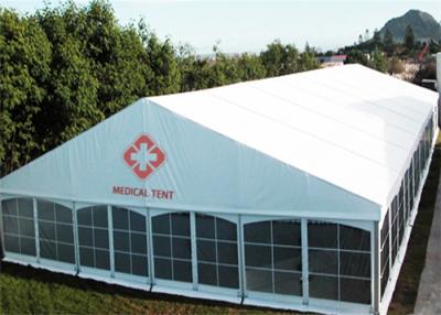 China High Strength Outdoor Temporary Storage Tent 30x50ft Large Capacity Field Hospital Tent for sale