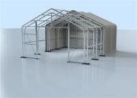 China Fireproof Large Temporary Hospital Tent Double Truss Frame With Peak Top Roof for sale