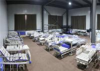 China Stainless Steel Patient Transport Stretcher 2000x600x680mm Hospital Morgue Trolley 150kg Capacity for sale