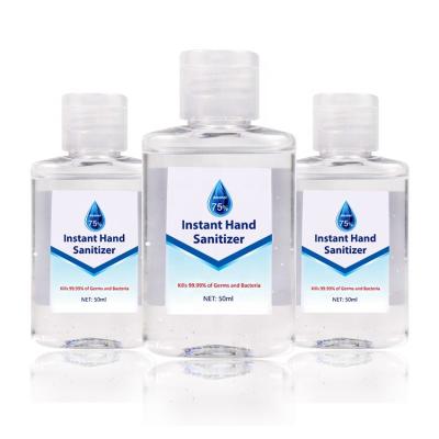 China 100ml Hand Sanitizer Gel 75% Alcohol Anti Bacteria Moisturizing Pocket Spray Soap Cleaning Disposable for sale