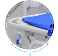 China Mobile Metal Stretcher With Wheels , Folding Durable Emergency Stretcher Bed for sale