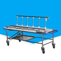 China Lockable Silent Wheels Patient Transport Stretcher Stainless Steel 2000mm Custom Design for sale