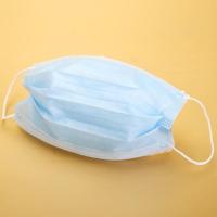 China Personal Unisex Disposable Medical Mask 3 Layer Customized Size Blue Color for sale