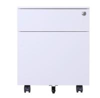 China Steel Mobile Pedestal Filing Cabinet 480x390x500mm with Lock and Casters for sale