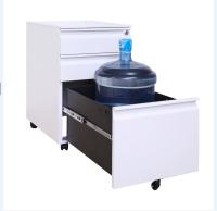China Three Drawers Cold Rolled Mobile Pedestal Filing Cabinets for sale